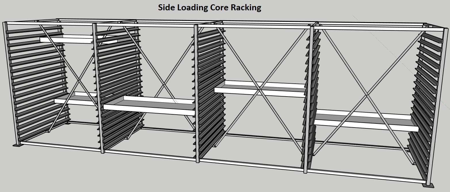 Discoverer® Core Tray Storage Racking System